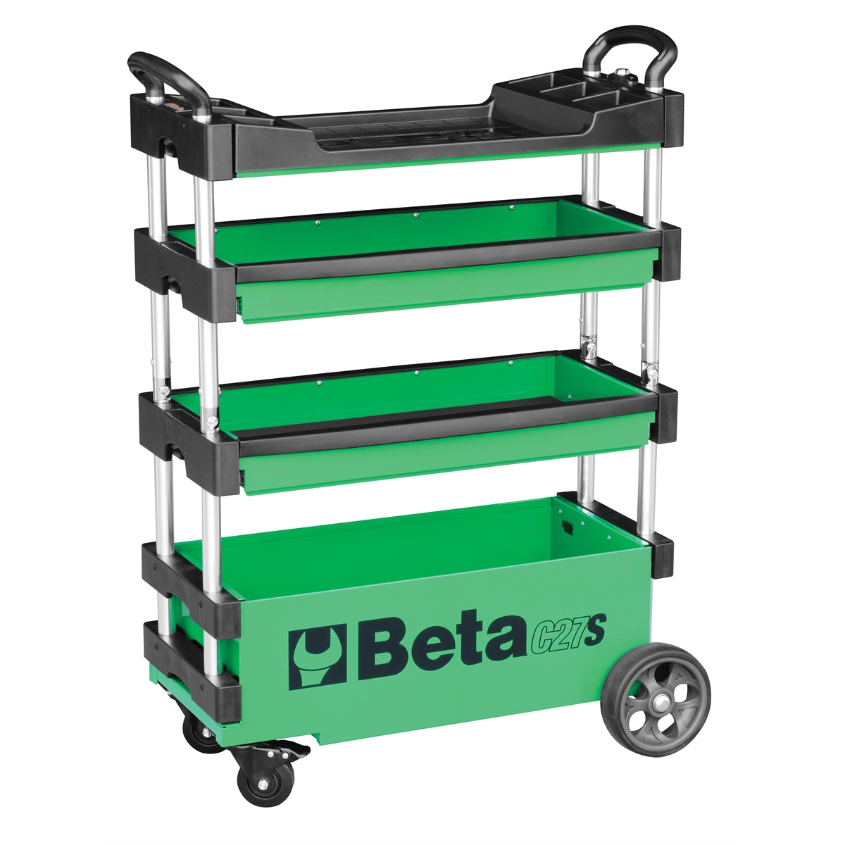 Folding Tool Trolley, Extreme Green Beta Tools USA — OEM Tech Tools
