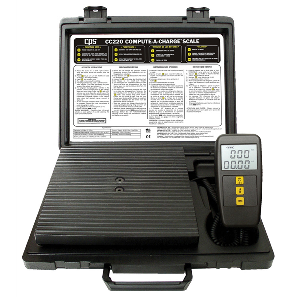 HEAVY DUTY SCALE 220 LBS CPS Products — OEM Tech Tools