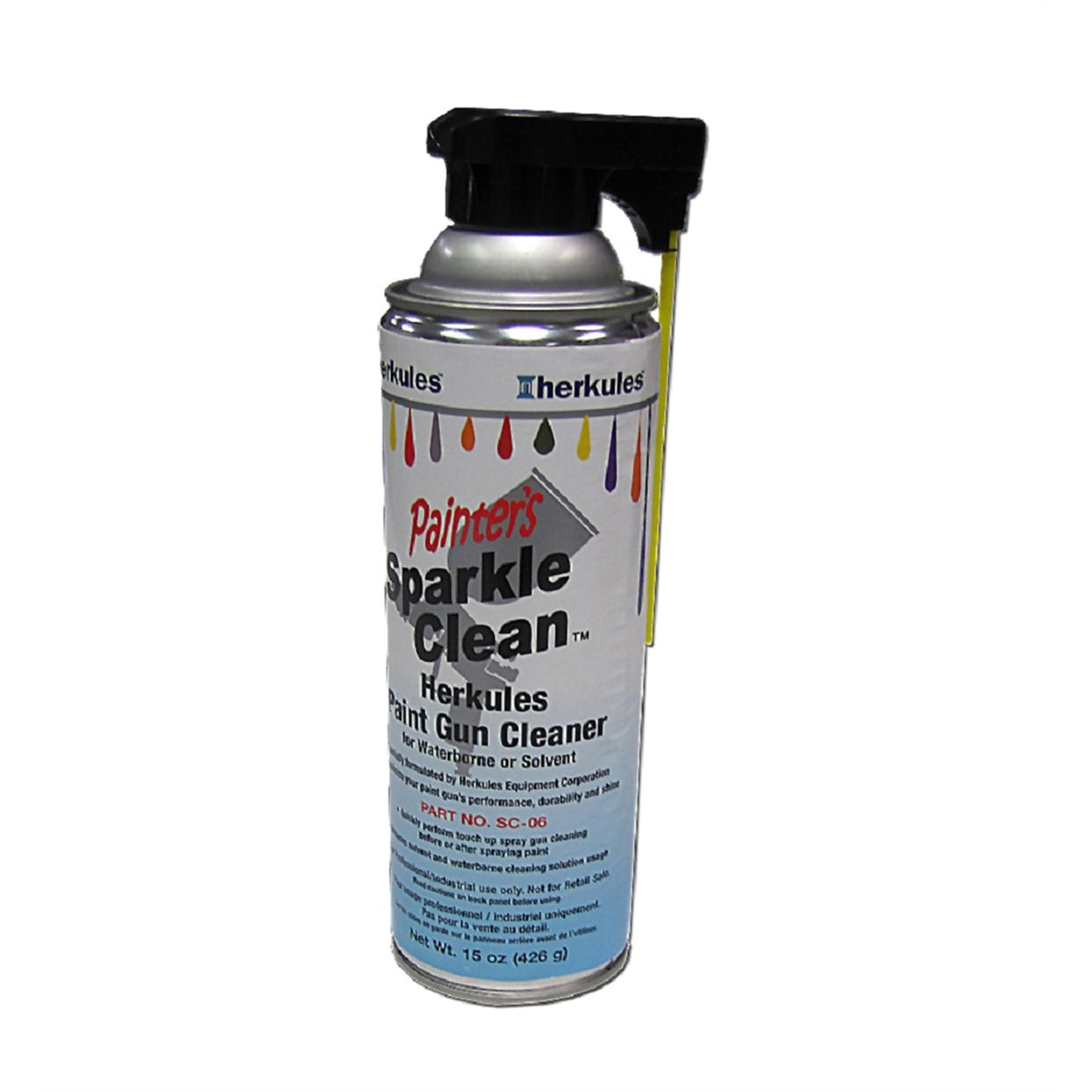 SPARKLE CLEAN AEROSOL PAINT GUN CLEANER Herkules Equipment — OEM Tech Tools