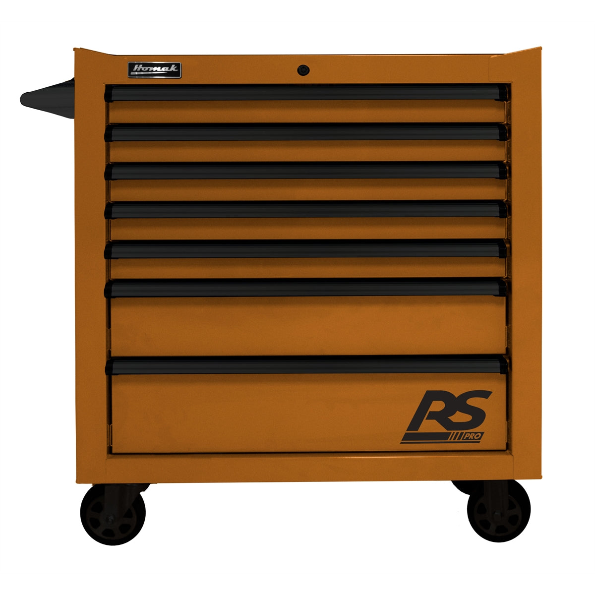 36" RS PRO 7 DWR ROLLING-ORANGE Homak Manufacturing — OEM Tech Tools