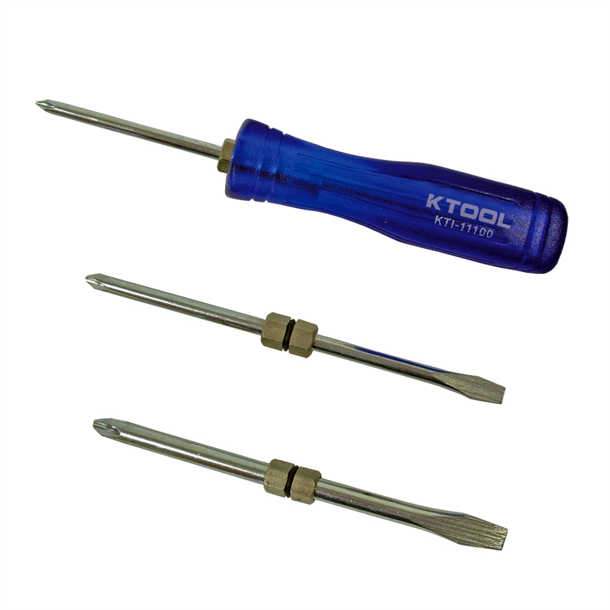 6-in-1 Interchangeable Screwdriver Set K Tool International — OEM Tech ...