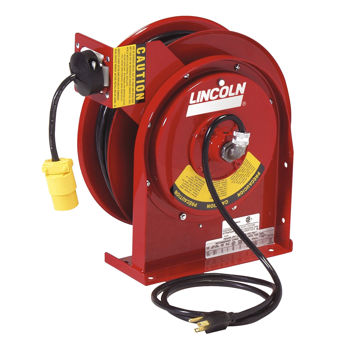 HD EXTENSION CORD REEL 20AMP RECEPTACLE Lincoln Lubrication — OEM Tech ...