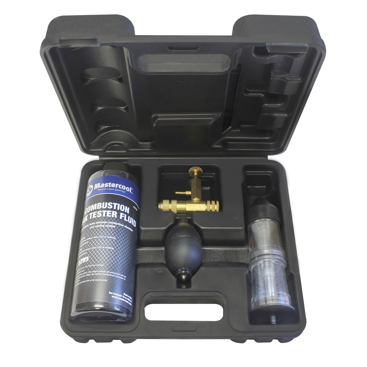 combustion leak test kit with test cap adapter Mastercool — OEM Tech Tools