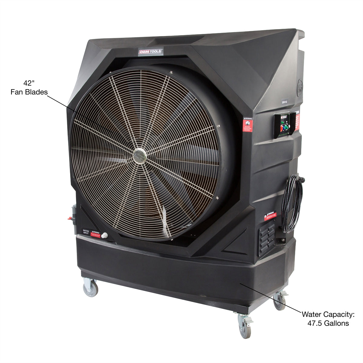 18800 CFM 220V EVAP COOLER GREAT NECK TOOLS LLC — OEM Tech Tools