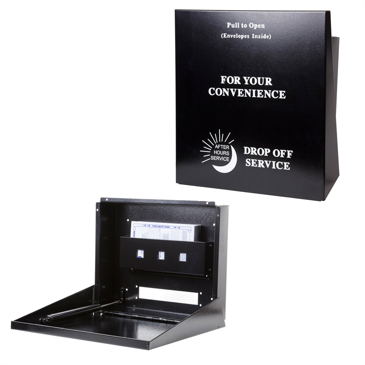 After Hours Key Drop Box - Coated Steel Petoskey Plastics — OEM Tech Tools