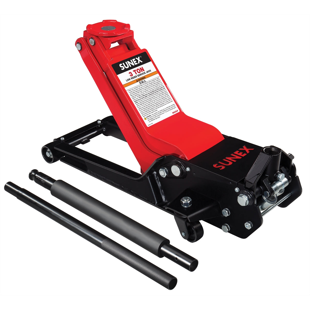 Service Jack 3-Ton Low Rider Sunex — OEM Tech Tools
