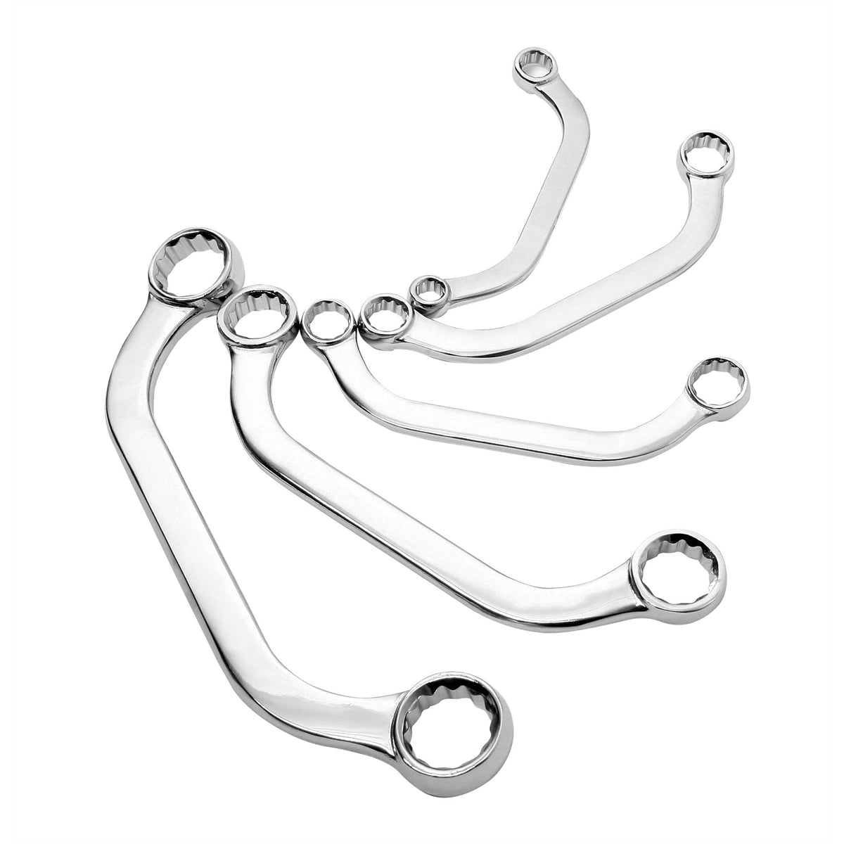 5-Piece Metric Half Moon Wrench Set Sunex — OEM Tech Tools
