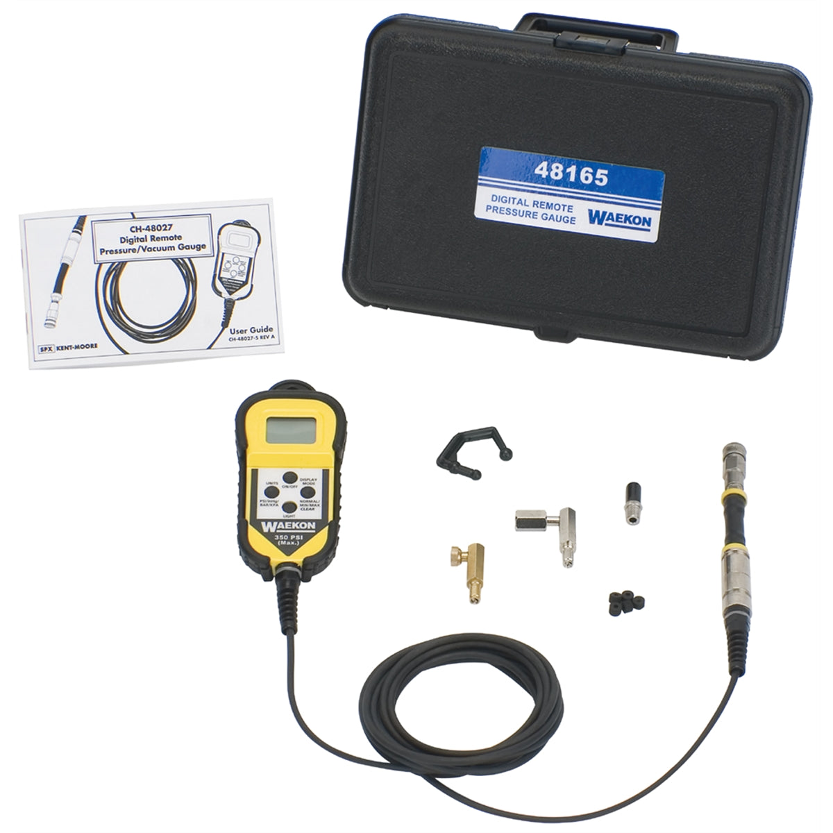 UNIVERSAL DIGITAL PRESSURE GAUGE W/REMOTE READ Waekon Industries — OEM ...