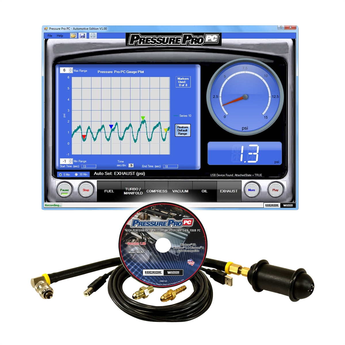 Pressure Pro PC Waekon Industries — OEM Tech Tools