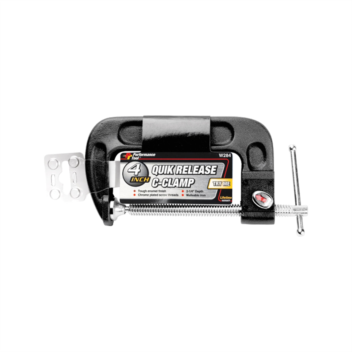 4" Quick Release C-Clamp Wilmar Corp. / Performance Tool — OEM Tech Tools